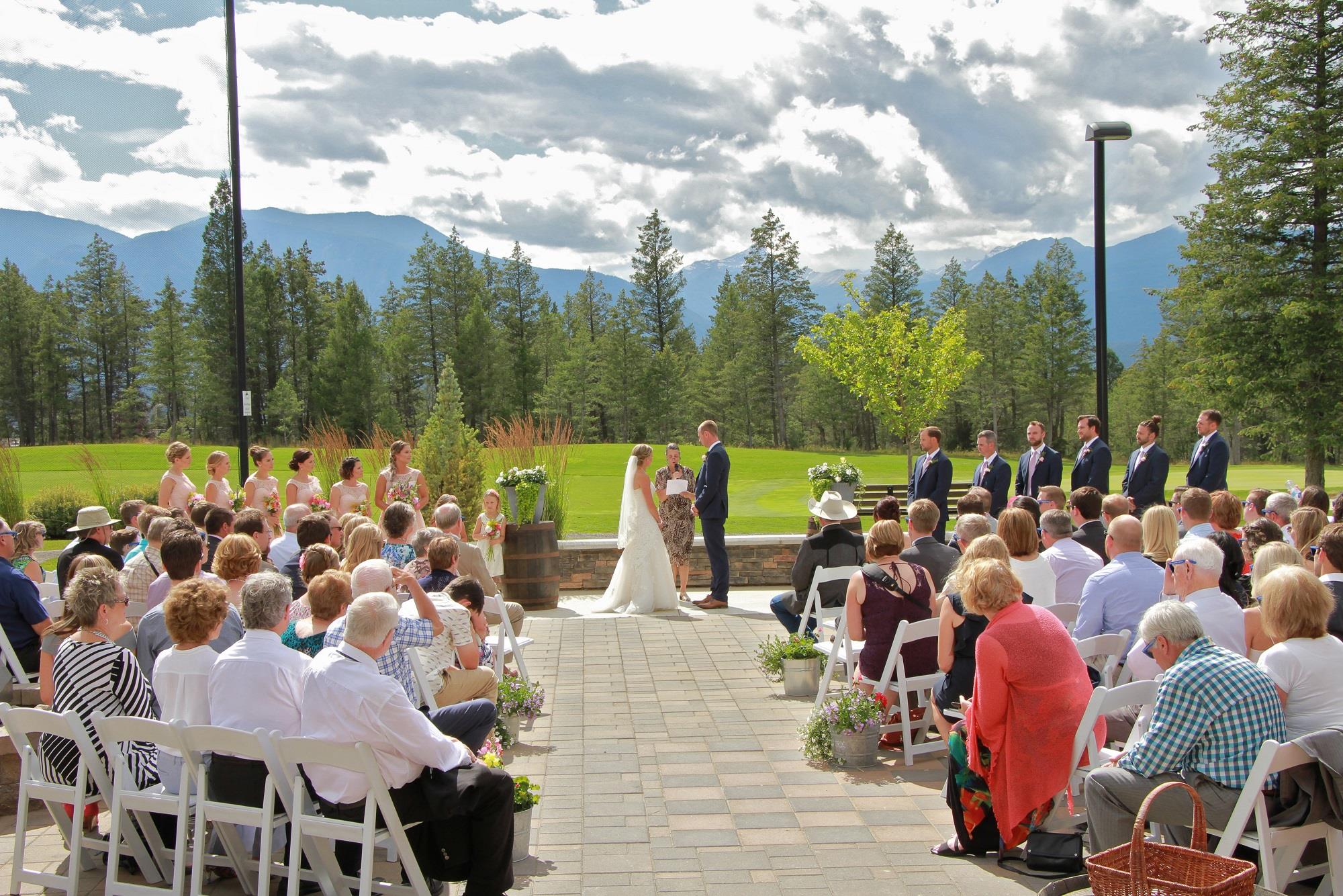Copper Pointe Wedding Copper Point Resort Venue Invermere